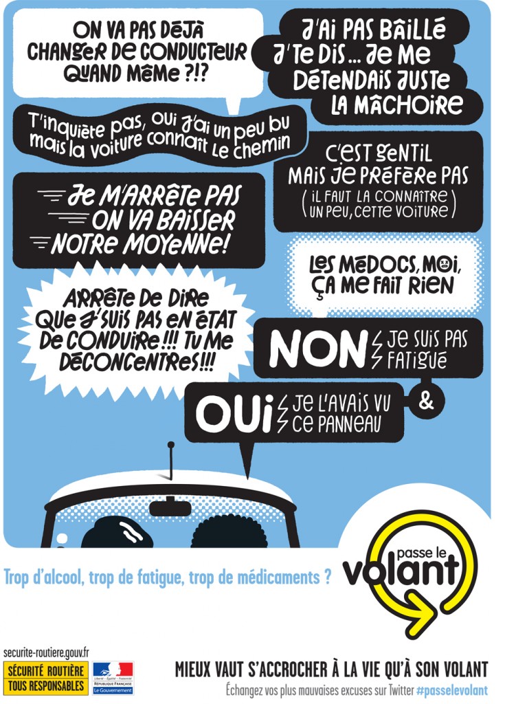 Sécurité routière : un spot tv qui invite à "passer le volant" - Blog ...
