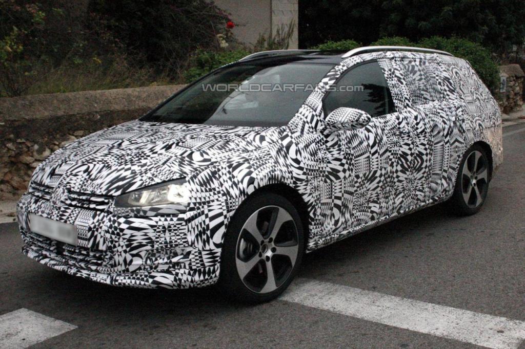 Photos et caractéristiques de la nouvelle Volkswagen Golf VII break ...